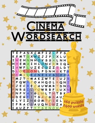 Cinema wordsearch: With 160 Puzzles -Two Puzzles for Page Word , and ...