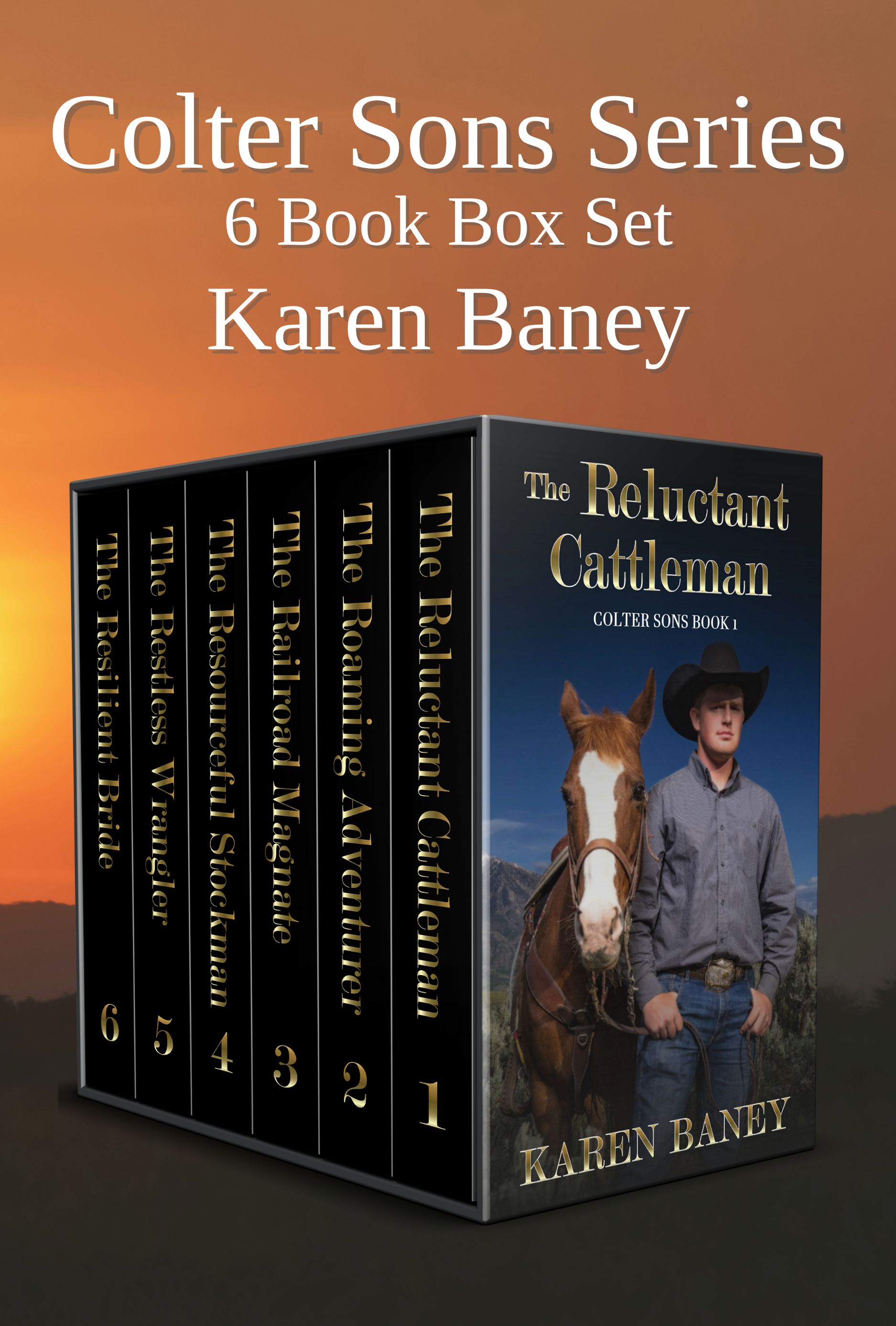 Colter Sons Series: 6 Book Box Set by Karen Baney | Goodreads