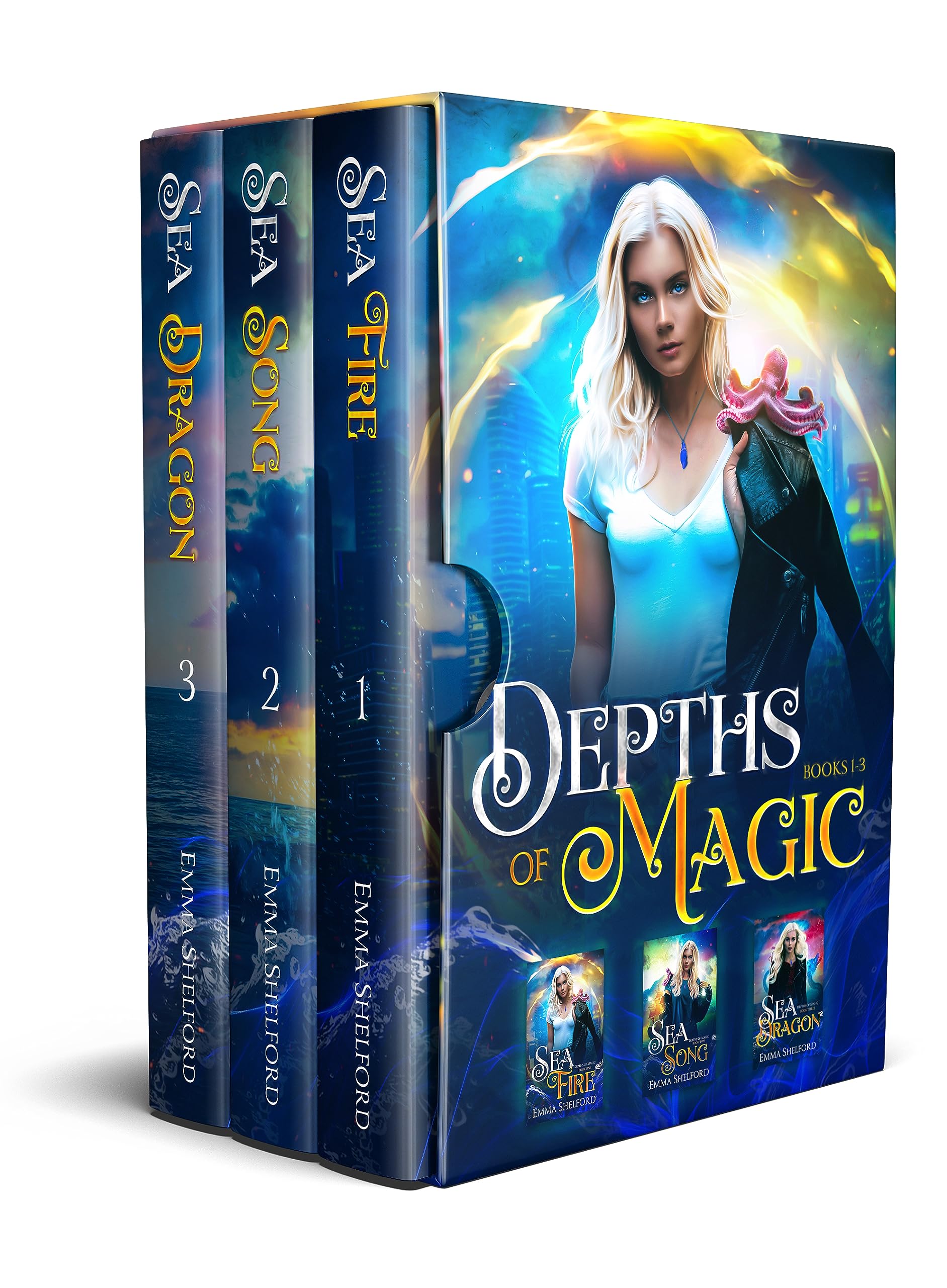 Depths of Magic, Books 1-3 (Depths of Magic #1-3) by Emma Shelford | Goodreads