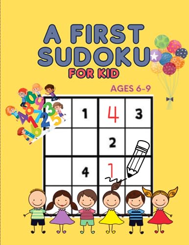 A First Sudoku Book (Dover Kids Activity Books): Part of: Dover ...
