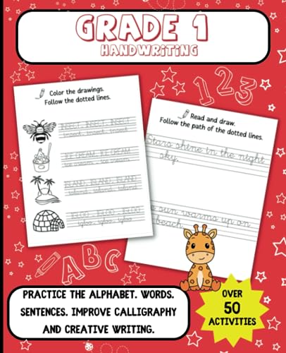 Grade 1 Handwriting: Preschool Learning Activities and 1st Grade ...