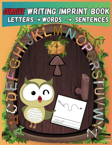 Cursive Writing Imprint Book /: Trace the Letters & Words & Sentences ...