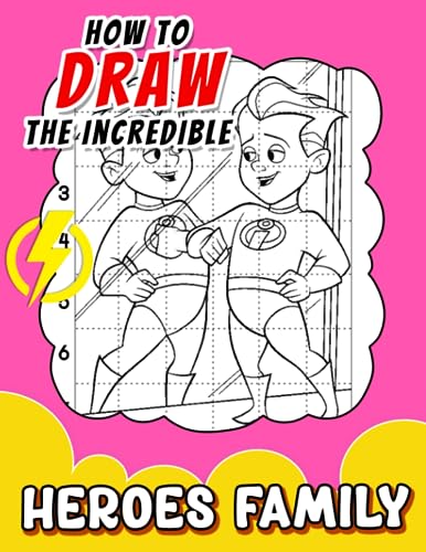 How To Draw Heroes Family: Easy and Basic Family Superhero Drawing ...