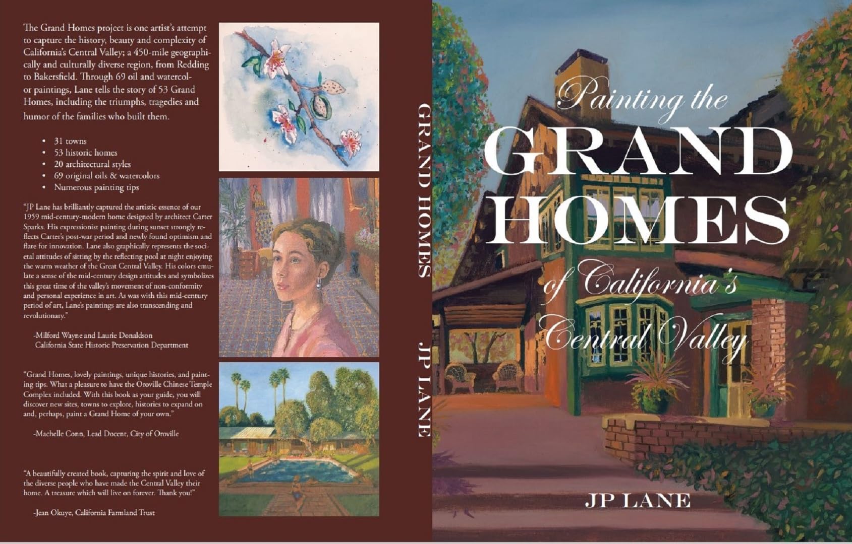Painting the Grand Homes of California's Central Valley by J.P. Lane ...