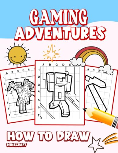 How To Draw Gaming Adventures: Collection of Easy Drawing Guide ...