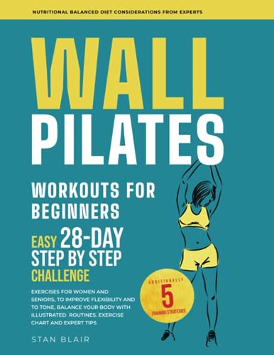 WALL PILATES WORKOUTS FOR BEGINNERS:: EASY 28-DAY STEP-BY-STEP ...