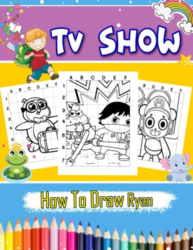 How to Draw TV Show: Including Drawing Pages of Cute Boy with Step by ...