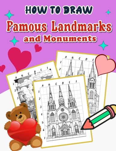 How To Draw Famous Landmarks and Monuments: Step-by-Step Drawing Guide ...