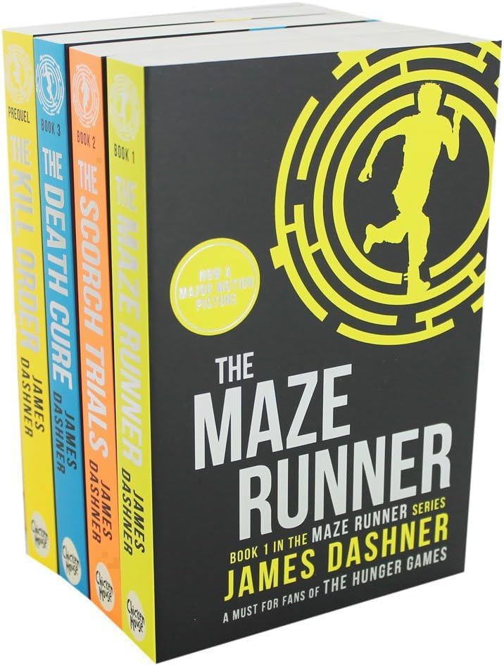 Maze Runner Trilogy Collection James Dashner 4 Books Set by James ...