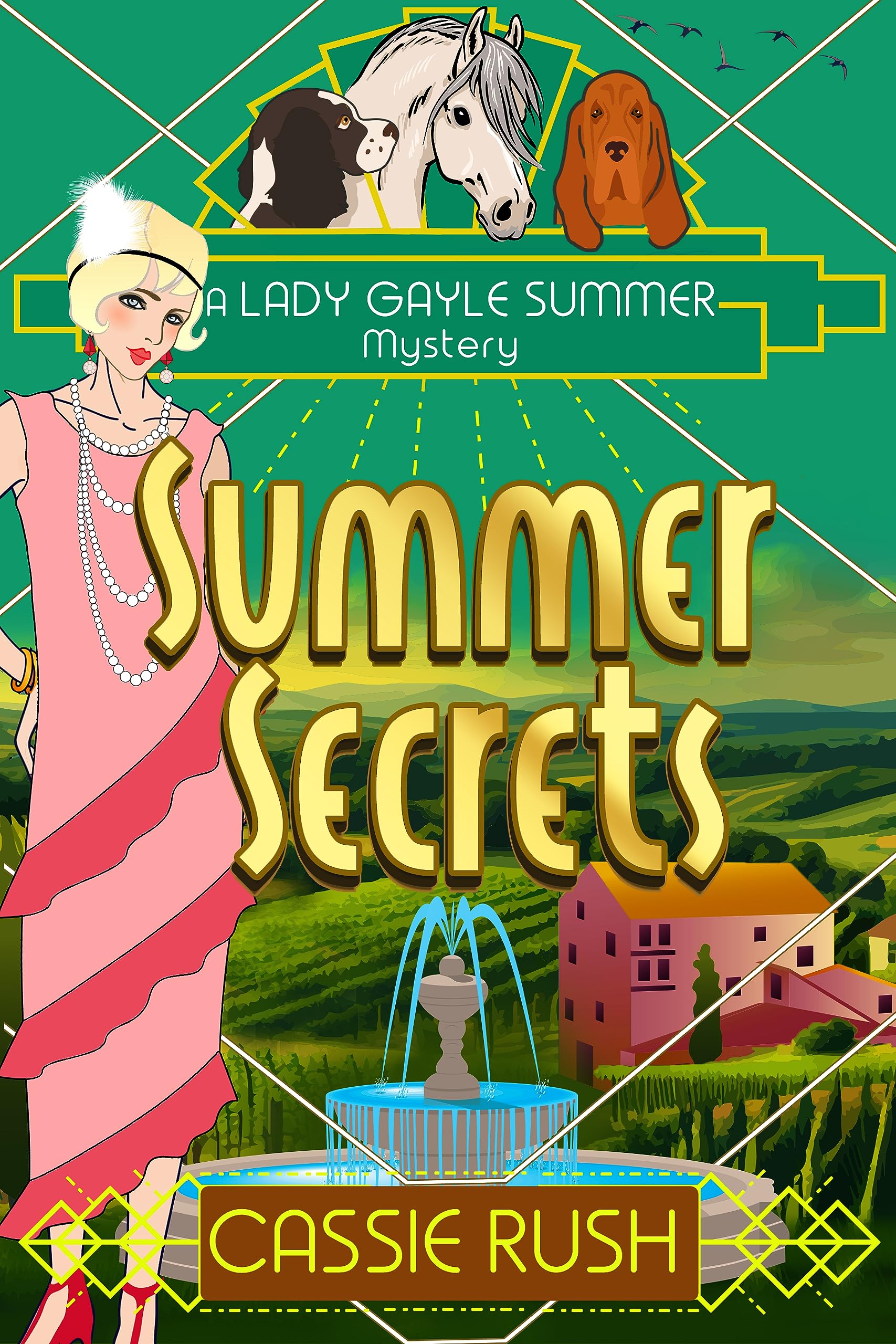 Summer Secrets (Lady Gayle Summer Mystery #3) by Cassie Rush | Goodreads