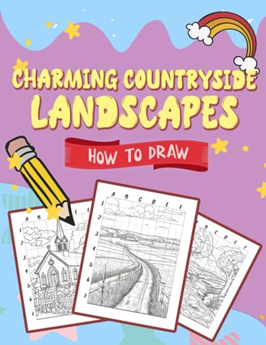 How To Draw Charming Countryside Landscapes: Step-by-Step Drawing Guide ...