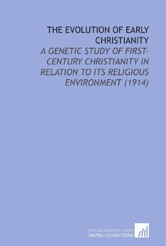 The Evolution of Early Christianity: A Genetic Study of First-Century ...