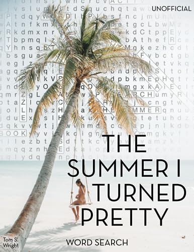Unofficial The Summer I Turned Pretty Word Search: Large Print Word ...