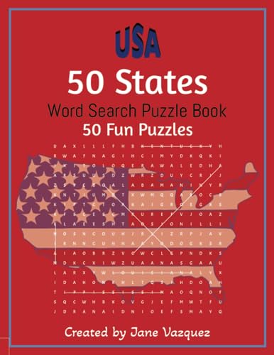 USA 50 States Word Search: Puzzle Book by Jane N Vazquez | Goodreads