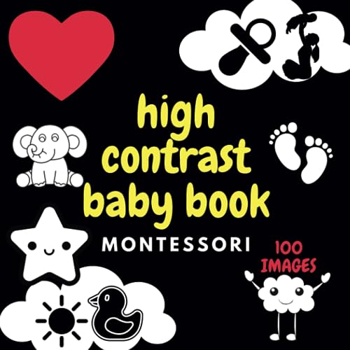 high contrast baby book MONTESSORI: High Contrast Baby Book for ...