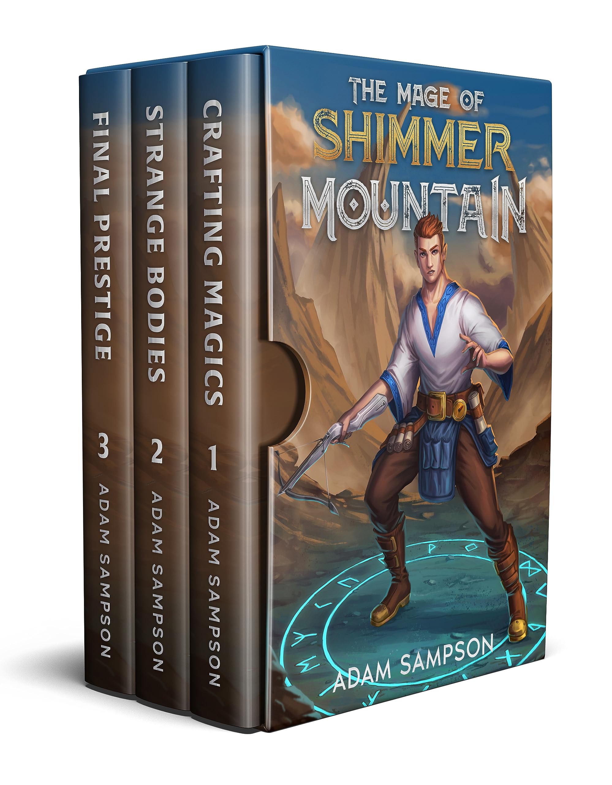 The Mage of Shimmer Mountain: The Complete Series: A LitRPG Fantasy Box ...