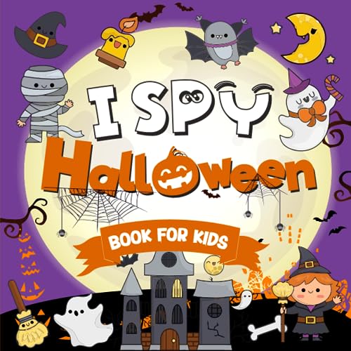 I Spy Halloween: Amusing Coloring Pages With A Fun Spooky Guessing Game ...