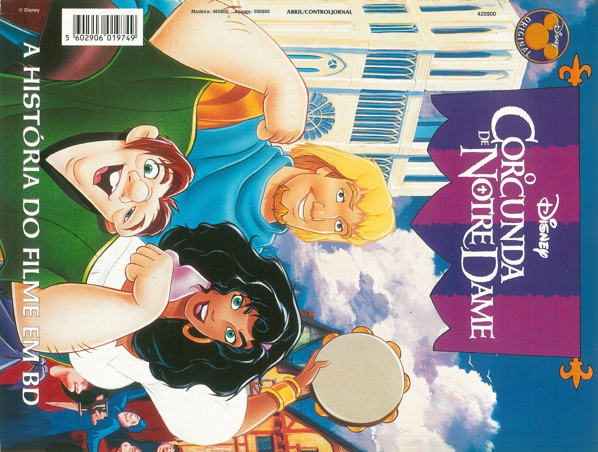 O Corcunda de Notre Dame: a história do filme em BD by Walt Disney ...