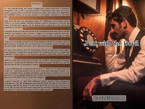 Pact with the Devil: A desperate protagonist makes a pact with a supernatural entity, but soon ...