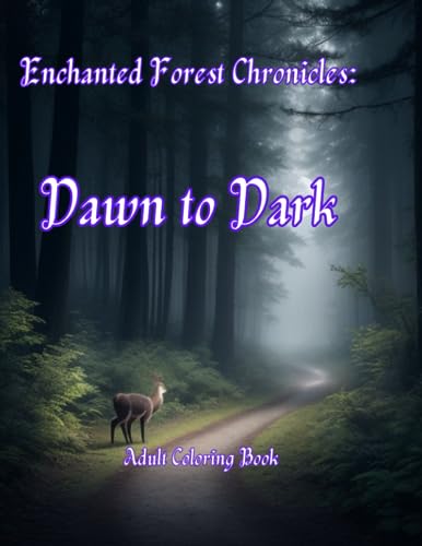 Enchanted Forest Chronicles: Dawn to Dark: Adult Coloring Book by Eerie Echoes | Goodreads