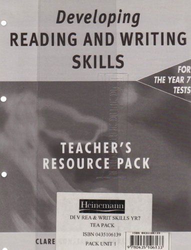 Developing Reading & Writing Skills for the Year 7 Tests Teacher's ...