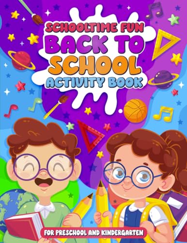 Schooltime Fun - Back to School Activity Book for Preschool and ...