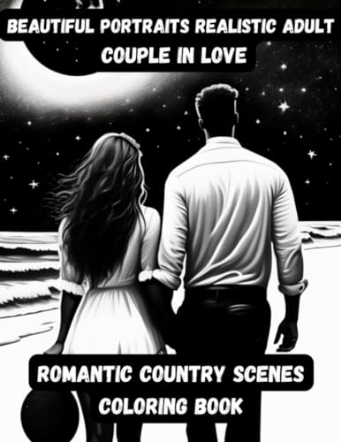 Beautiful portraits realistic adult, couple in love - Romantic country ...