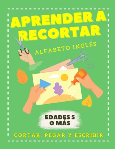 Aprender a recortar: Libros de Recortar y Pegar para Niños de 5 años en ...