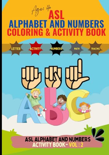 Sign Language for Kids Activity Book: American Sign Language (ASL ...