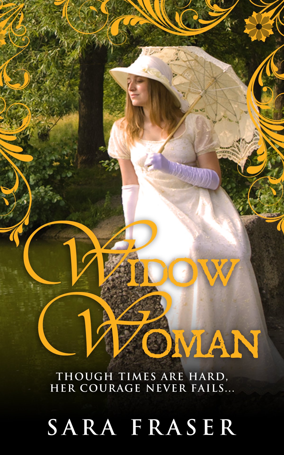 WIDOW WOMAN a captivating Victorian romance novel by Sara Fraser ...