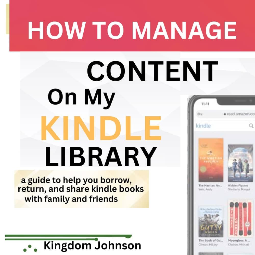 How To Manage Content On My Kindle Library: A guide to help you borrow ...