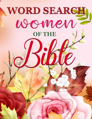 Word Search Women Of The Bible Puzzle Book: For Adults And Seniors by ...