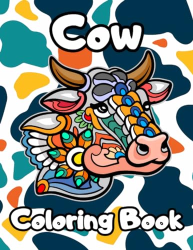 Cow Coloring Book:Pastoral Peace: Pastoral Peace: The Ultimate Cow ...