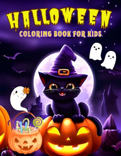 Halloween Coloring Book For Kids: The Great Book Of Halloween Coloring ...