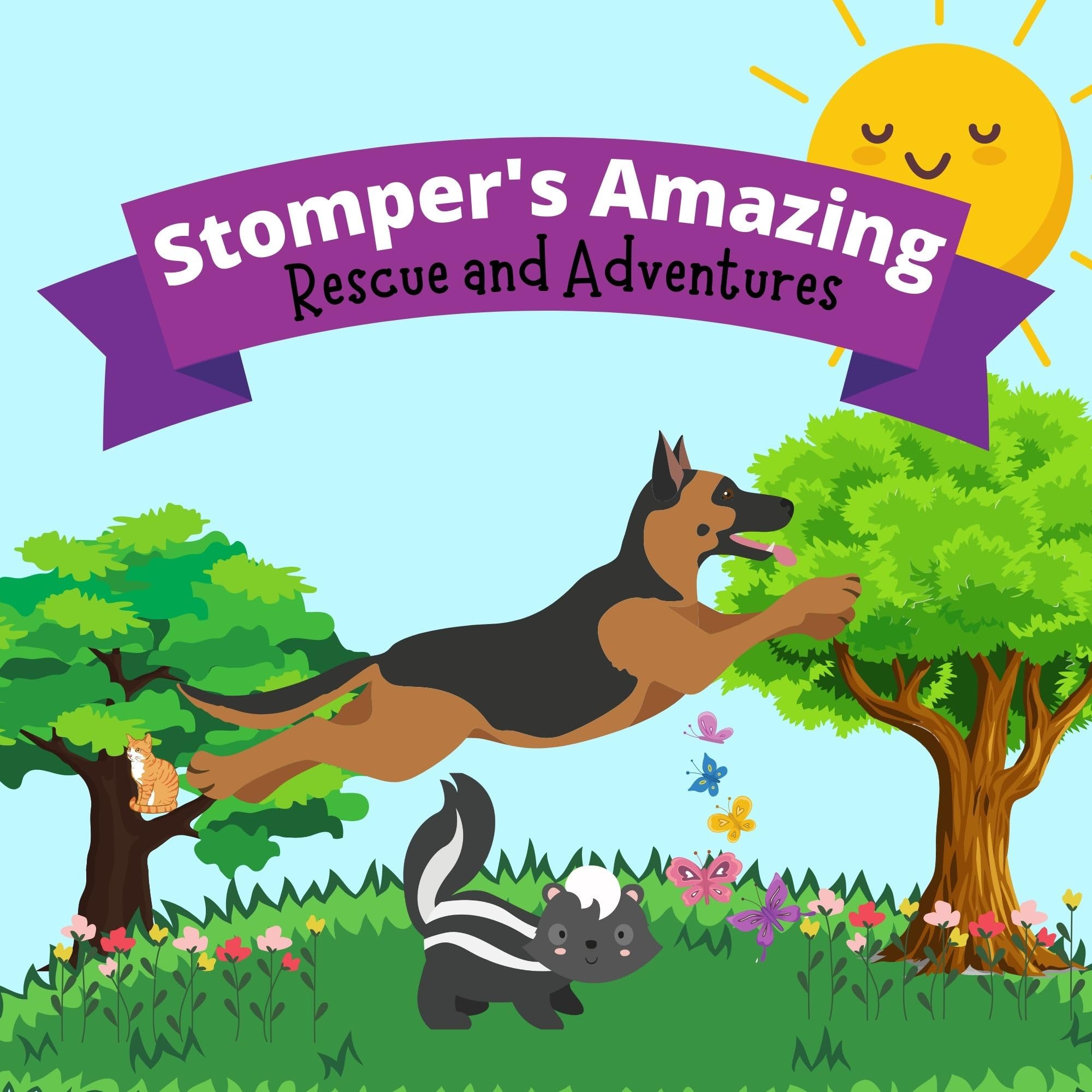 Stomper's Amazing Rescue and Adventures: Children Animal Adventure Book ...