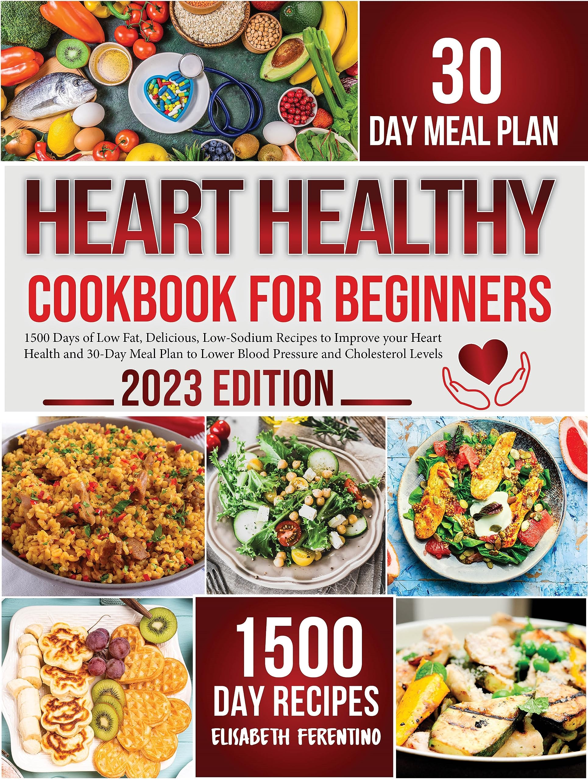 Heart Healthy Cookbook For Beginners Beat Stress And Heart Risk 1500