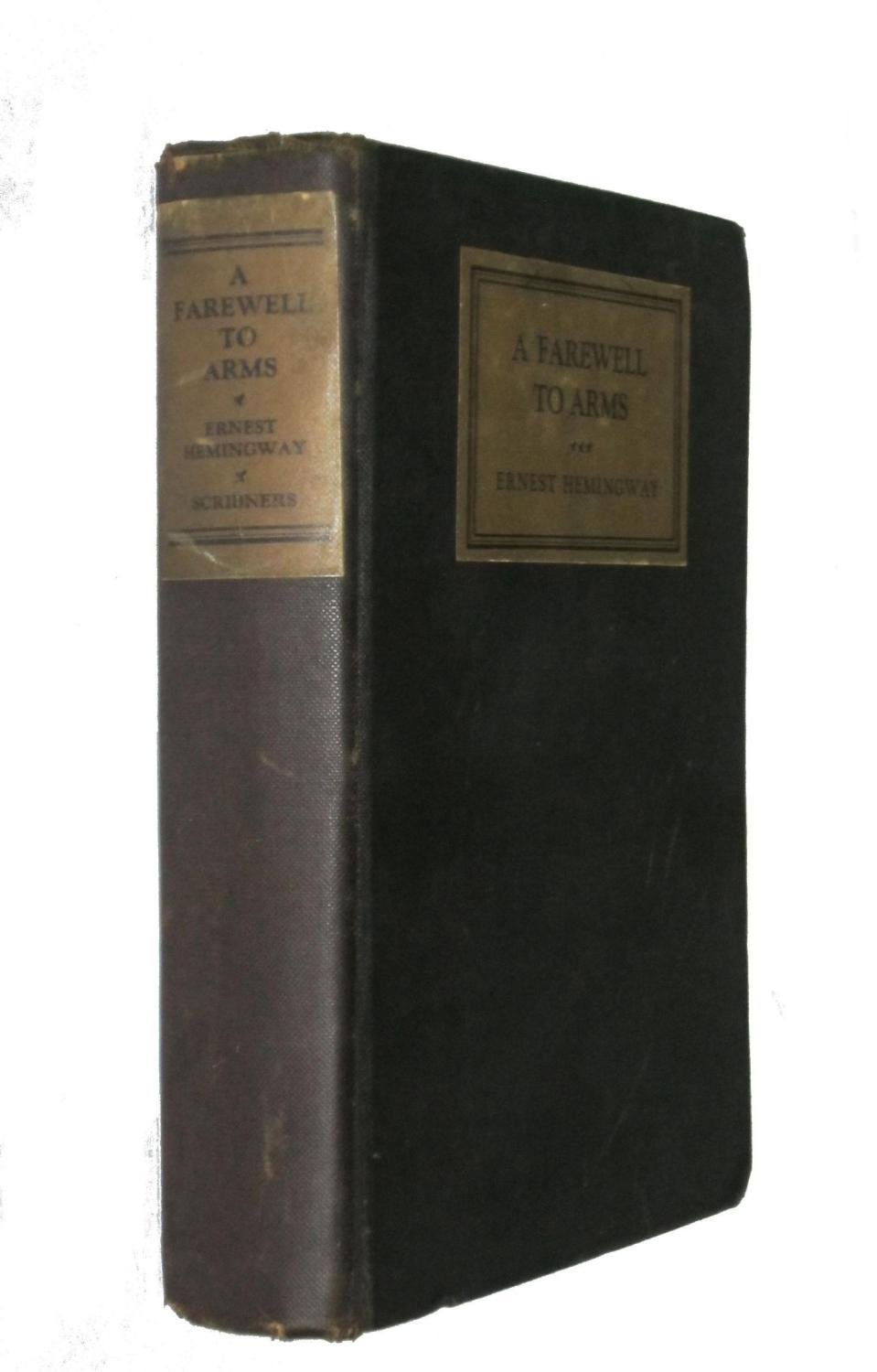 A Farewell to Arms (1st printing, no disclaimer) by Ernest Hemingway ...