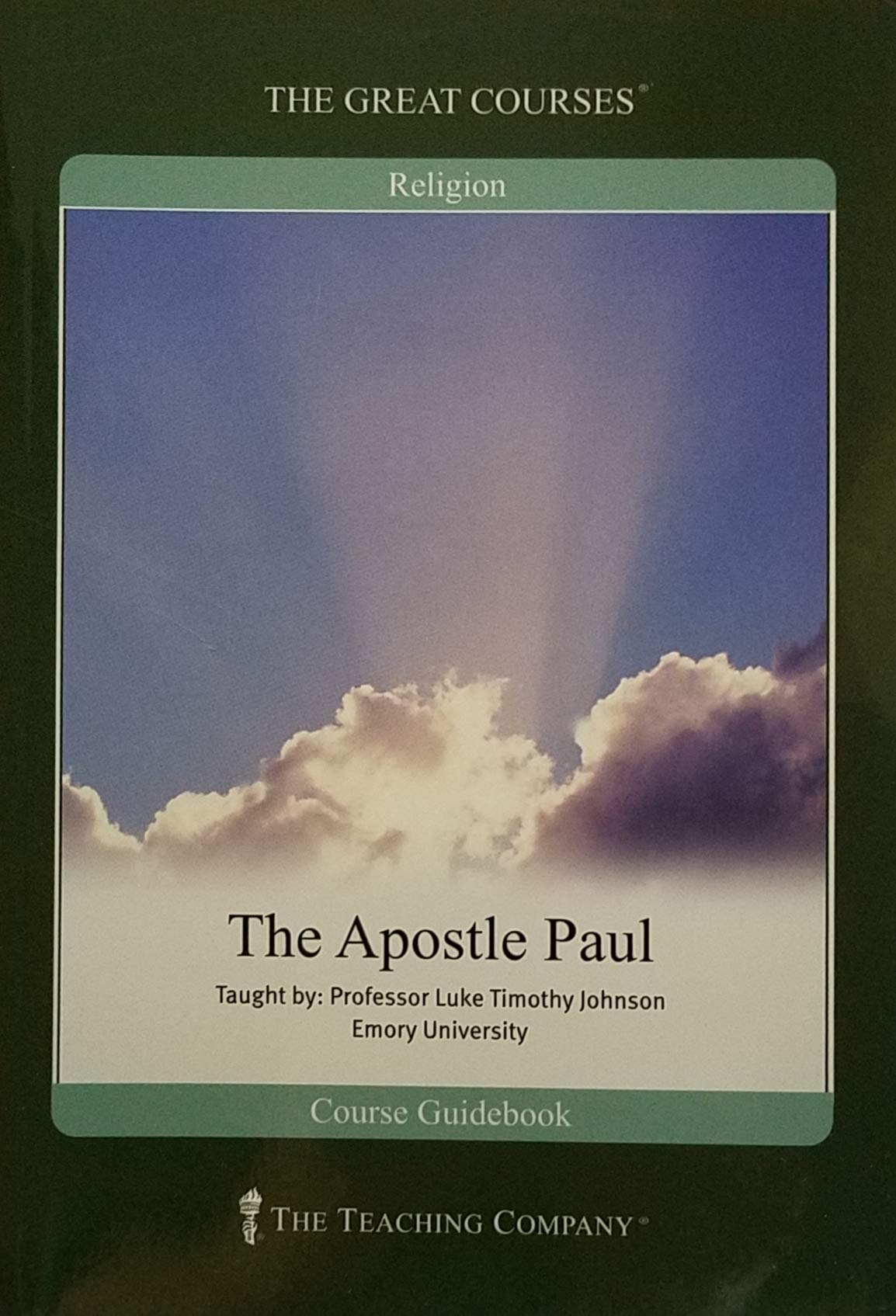 The Great Courses Religion The Apostle Paul Taught by: Professor Like ...