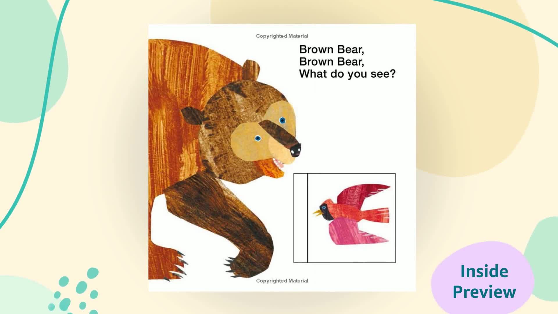 Brown Bear, Brown Bear, What Do You See? Slide and Find by Bill Martin ...