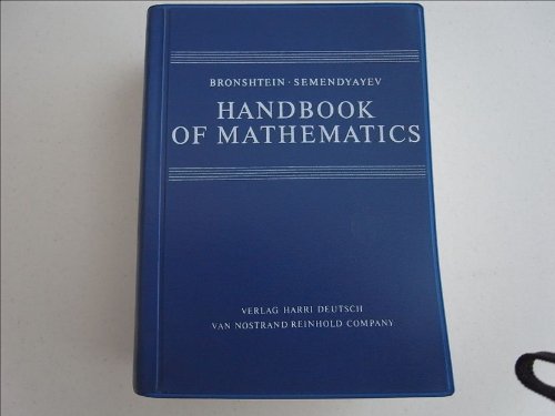 Handbook of Mathematics by I.N. Bronshtein | Goodreads