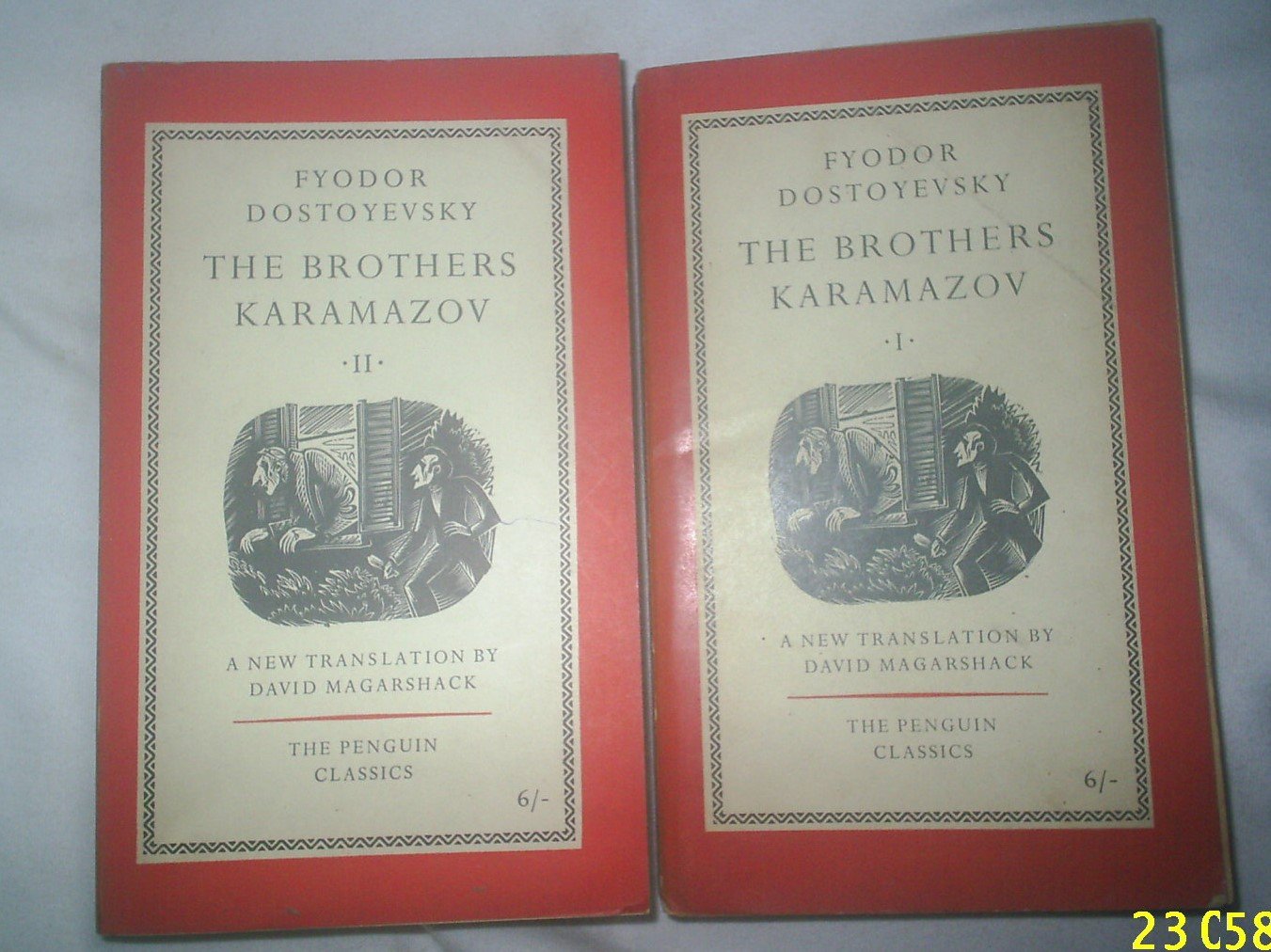 THE BROTHERS KARAMAZOV in Two Volumes by Fyodor Dostoevsky | Goodreads