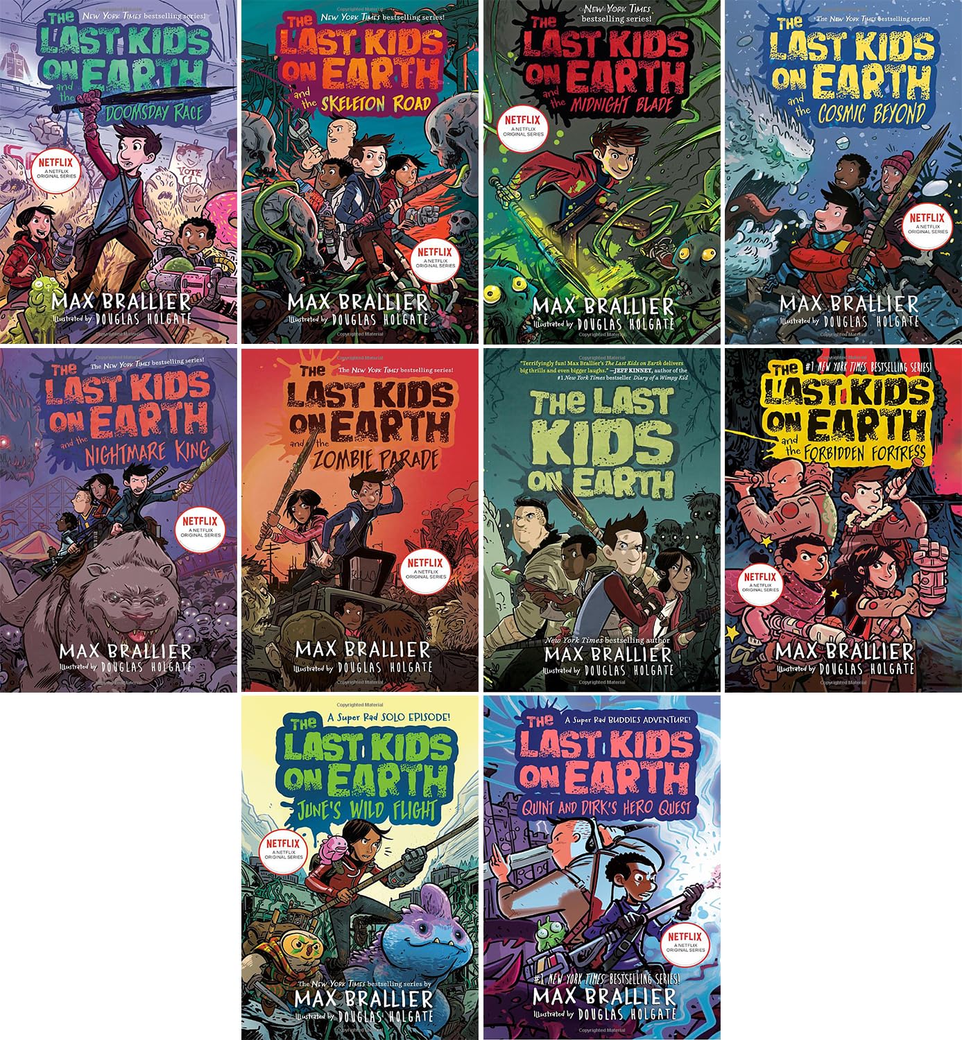 The Last Kids on Earth Series 10-Book Set by Max Brallier | Goodreads
