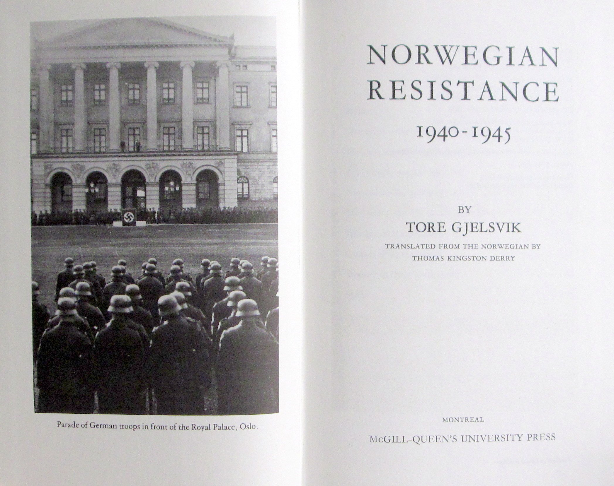 Norwegian Resistance: 1940-1945 by Tore Gjelsvik | Goodreads