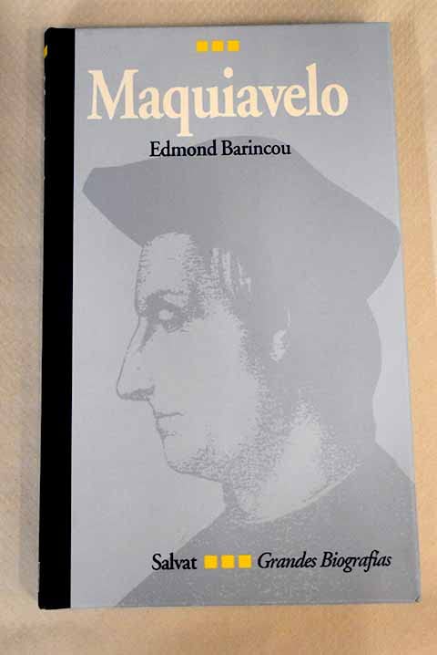 Maquiavelo by Edmond Barincou | Goodreads