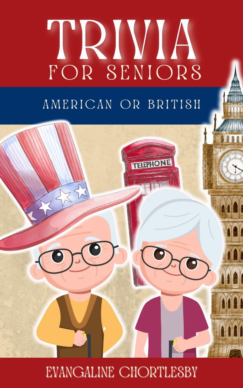 Seniors Trivia Showdown: American or British?: A Delightful Large-Print ...