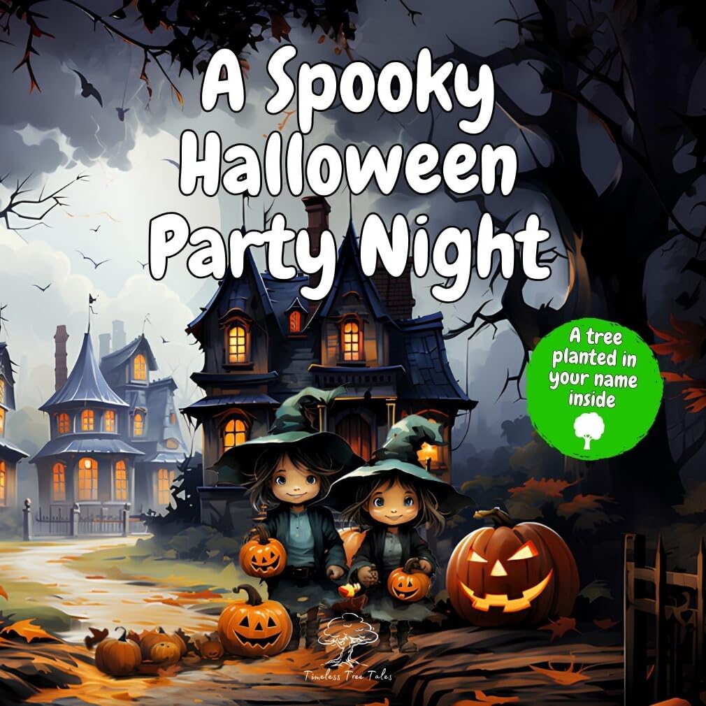 A Spooky Halloween Party Night: A Baby Story Book for Toddlers and ...