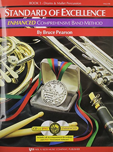 Comprehensive Band Method, Drums & Mallet Percussion, Book 1 w/ 2 CDs ...