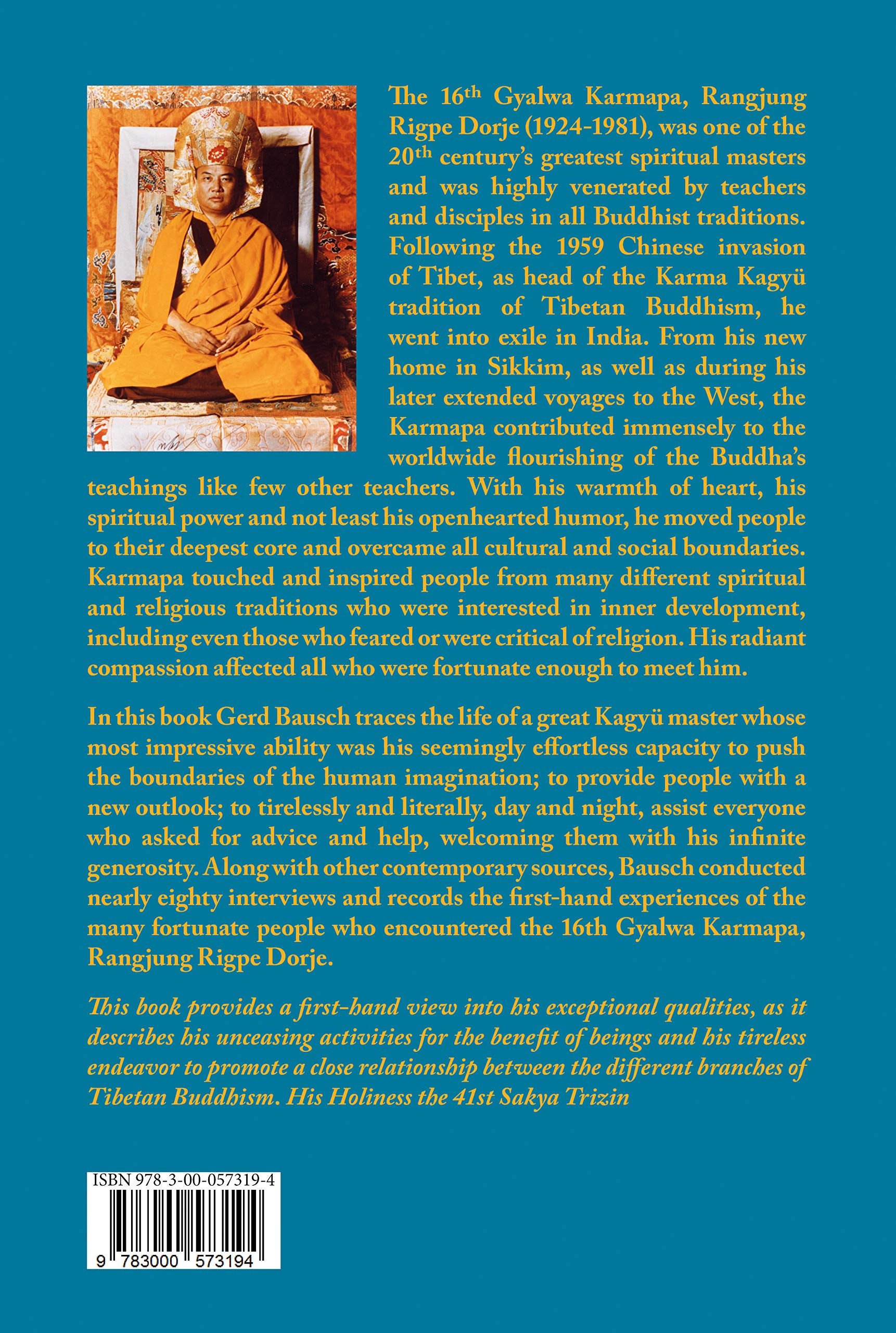 Radiant Compassion. The Life of the 16th Gyalwa Karmapa Rangjung Rigpe ...