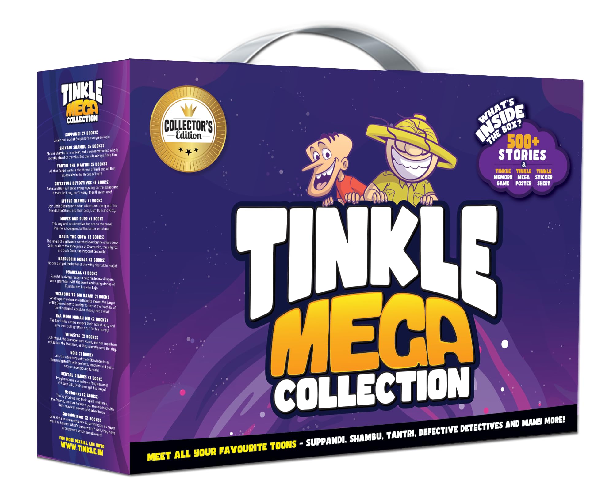 Tinkle Mega Collection: 500+ Stories & Games | Indian Folktales Humor ...