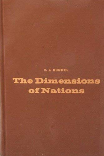 The dimensions of nations by R.J. Rummel | Goodreads